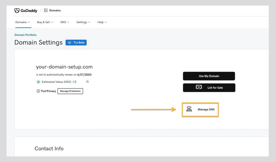 Using a GoDaddy Domain for your Pixieset Website – Pixieset - Help Center