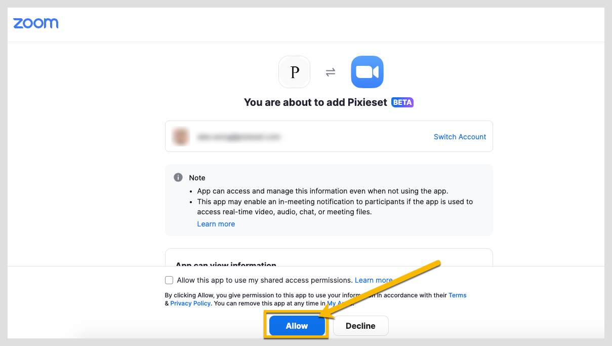 Adding Zoom to Booking & Scheduling – Pixieset - Help Center
