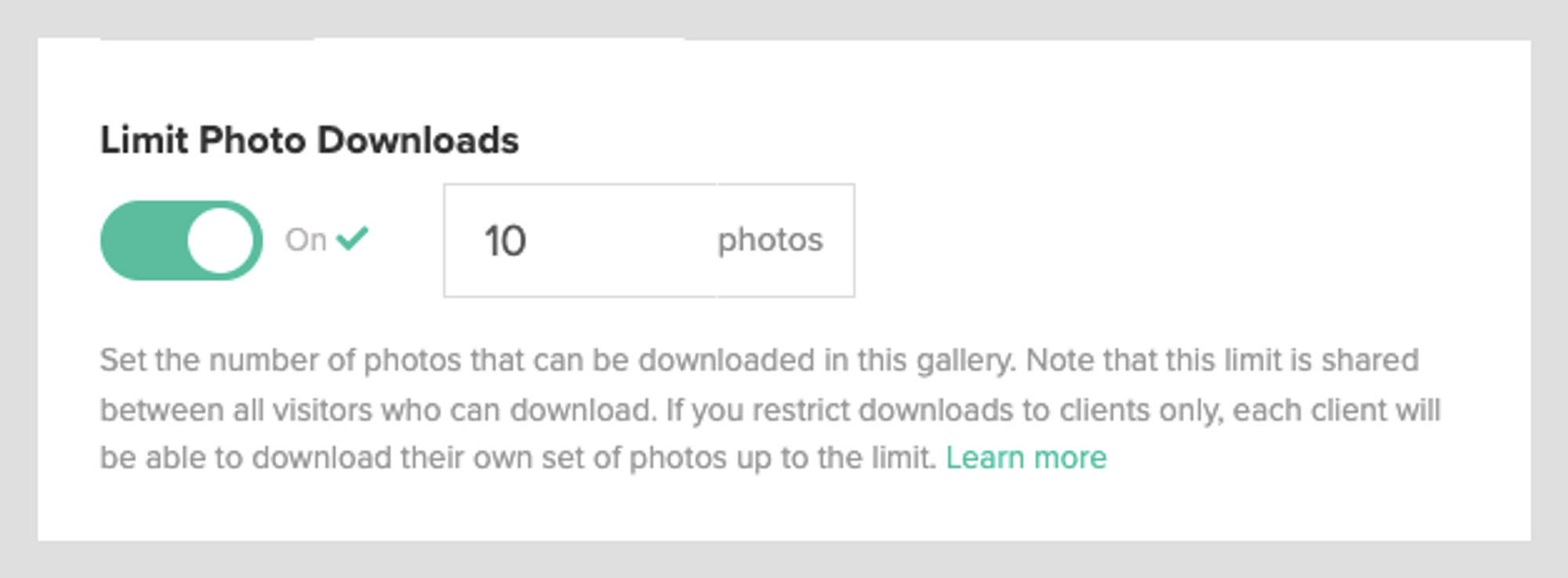 Limiting Free Downloads and Other Restrictions – Pixieset - Help Center