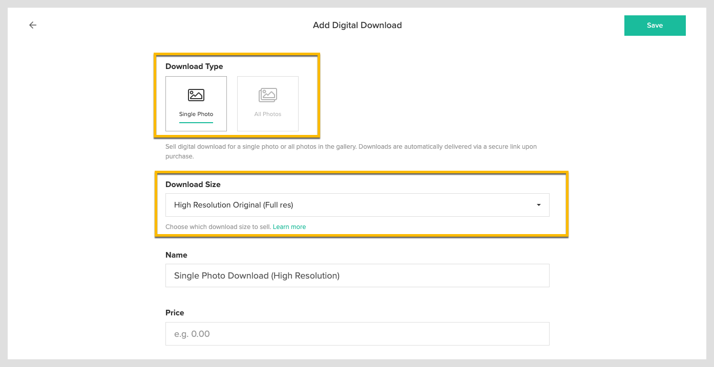 Download Sizes - Available Resolutions – Pixieset - Help Center