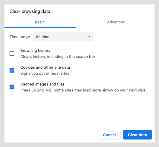 How do I clear my browser’s site data? – Pixieset - Help Center