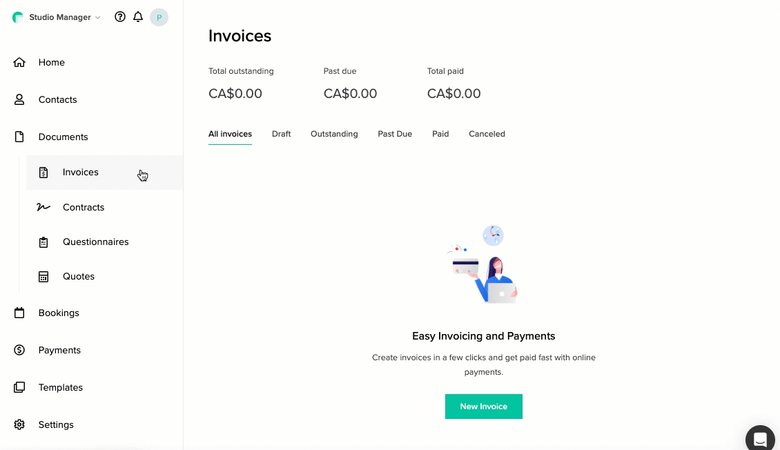 Creating and Sending an Invoice – Pixieset - Help Center