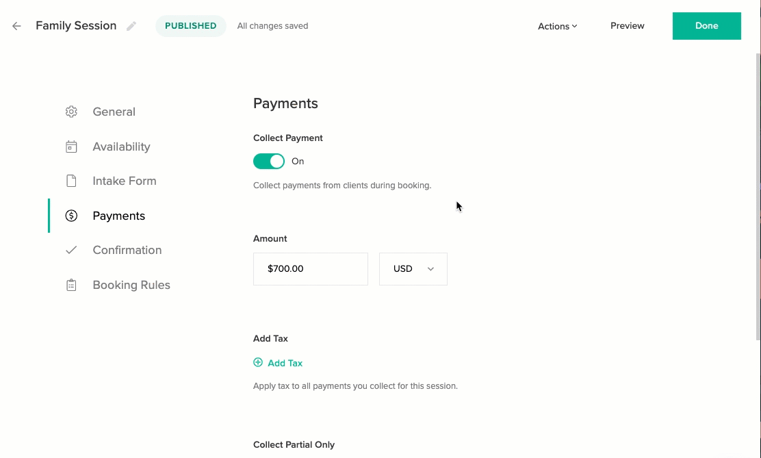 How do I collect a deposit/retainer for my session? – Pixieset - Help ...