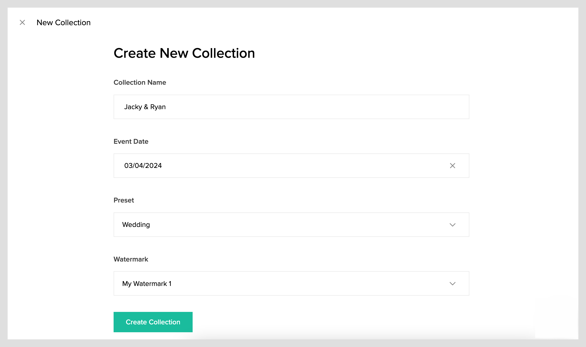 Creating Collections & Sets – Pixieset - Help Center
